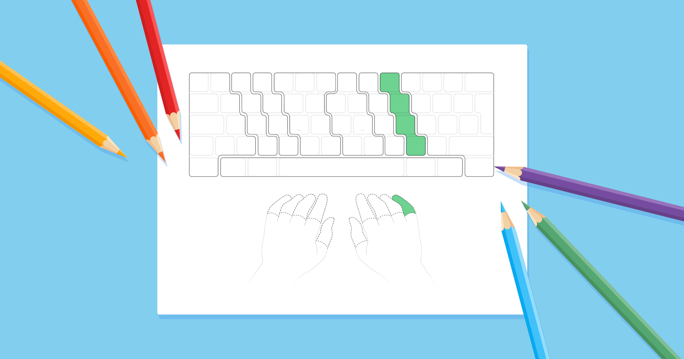 Introduction to the Basic Position | Typing Pal