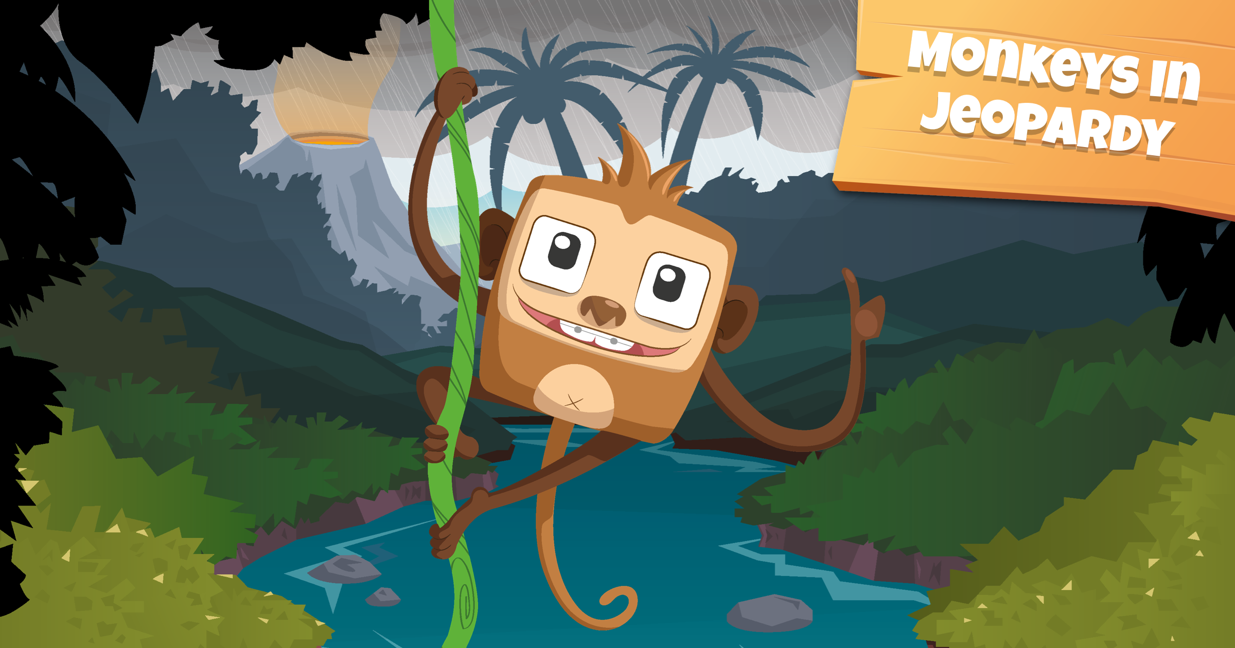 Monkeys in Jeopardy | Typing Pal